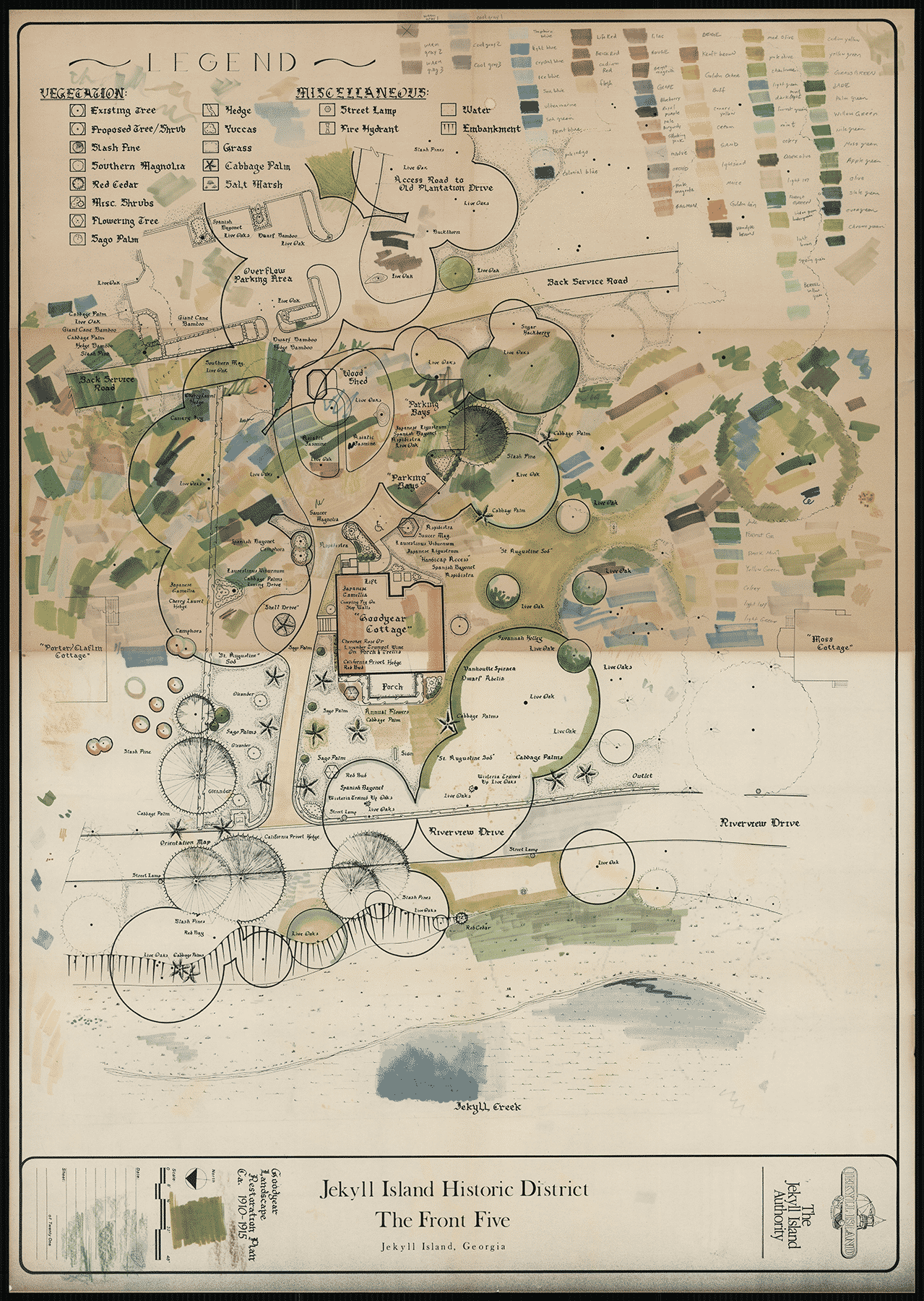 Map and Blueprint Scanning Preserves Jekyll Island History
