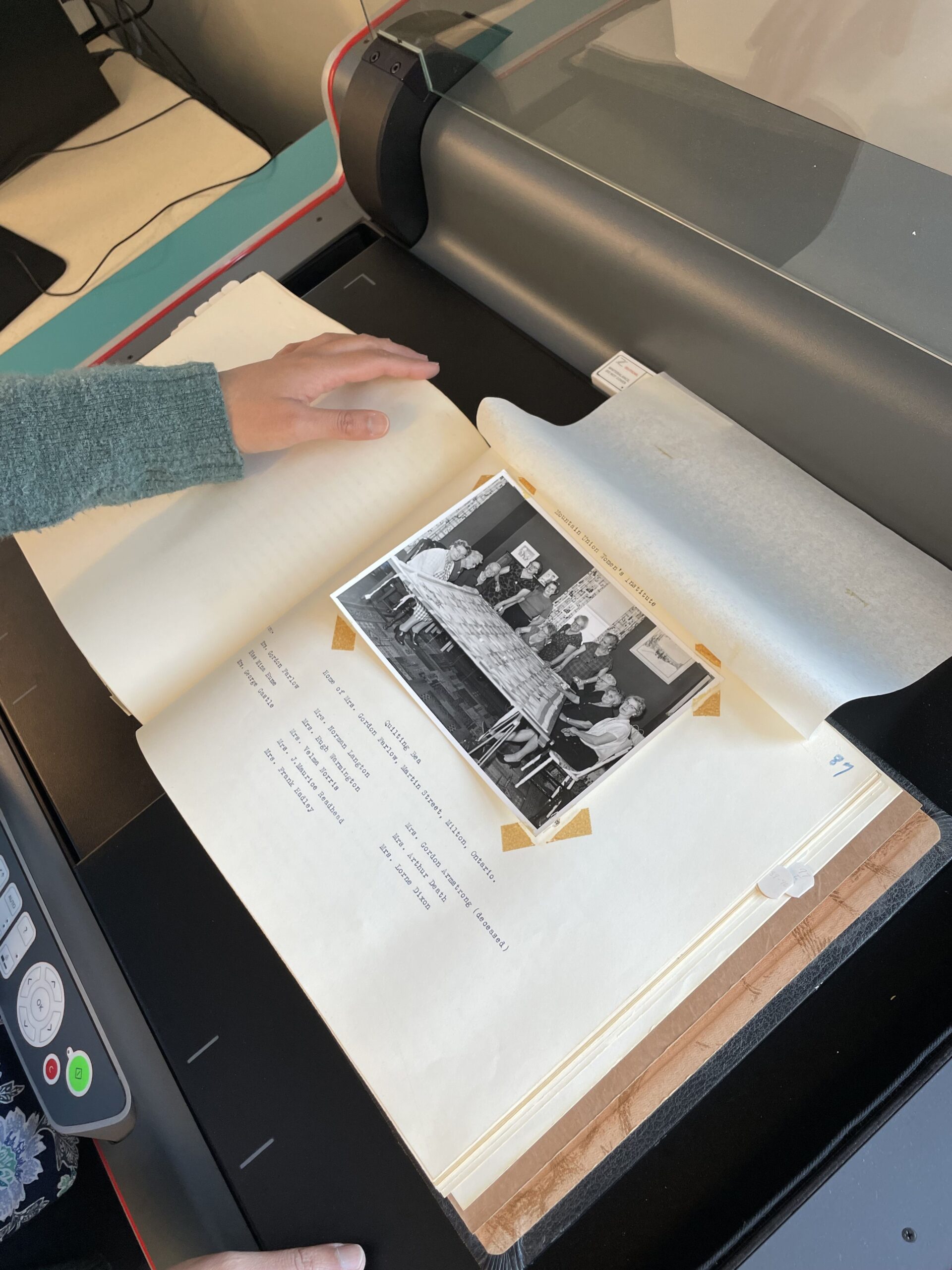 12002 Overhead Scanner Increases Digital Access at Milton Public Library