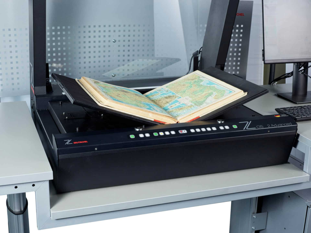 Zeutschel OS C Overhead Book Scanner | Archive and Library