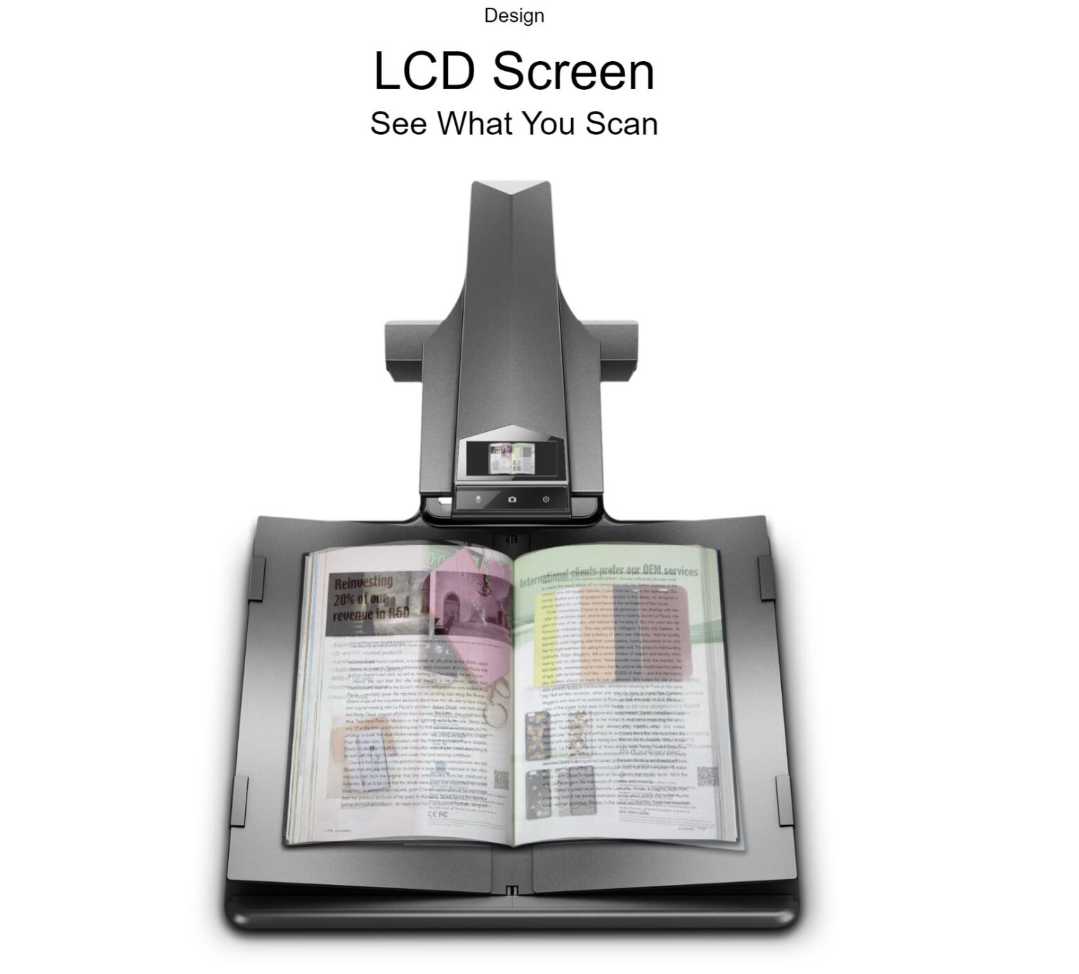 CZUR M3000 Pro V3 Book Scanner - The Crowley Company