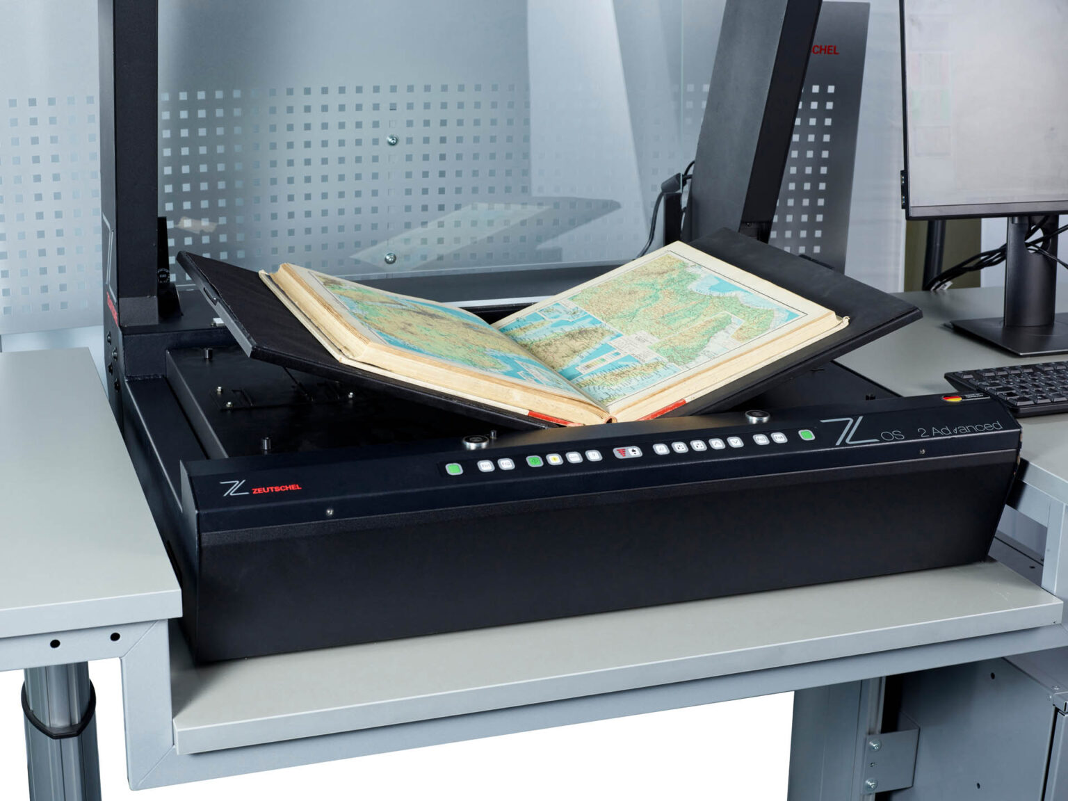 Zeutschel OS 15000 Overhead Book Scanners - The Crowley Company